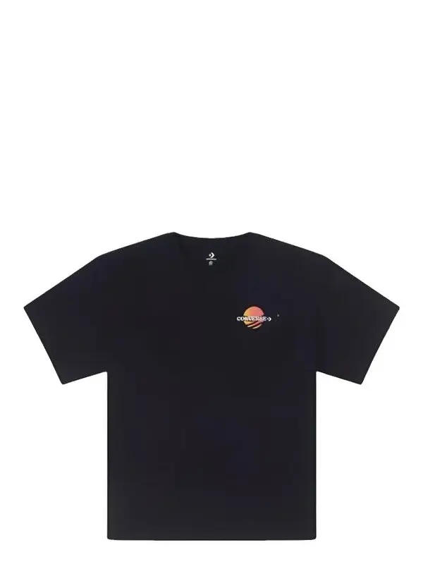 CONVERSE Sunset T-shirt Asia Sizing - Black