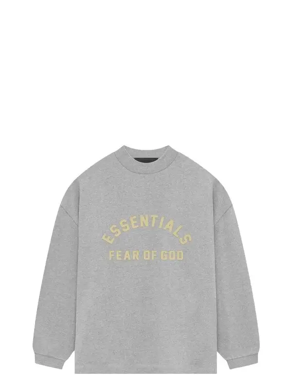 Fear Of God Heavy Jersey Long-sleeve T-shirt - Grey