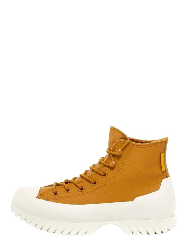CONVERSE Chuck Taylor All Star Lugged Winter 2.0 High Top Sneakers - Brown/yellow