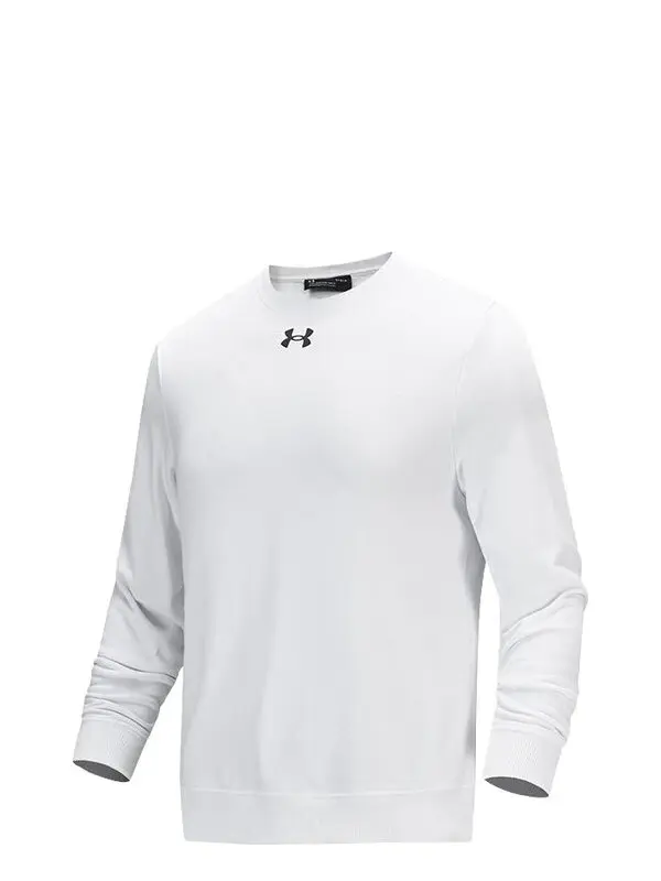 Under Armour Rival Fleece 2.0 Crew Pullover 'white - White/black