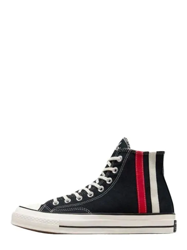 CONVERSE Chuck 70 Archival Stripes High Top Sneakers - Black/white/red
