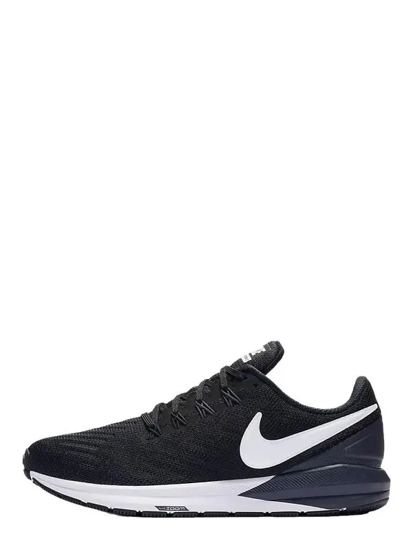 Nike Zoom Structure 22 "gridiron" Low Top Sneakers - Black/white-gridiron