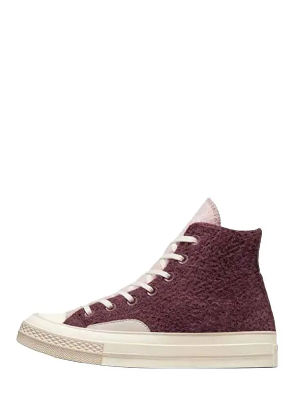 CONVERSE Chuck 70s Cozy Utility High Top Sneakers - Red