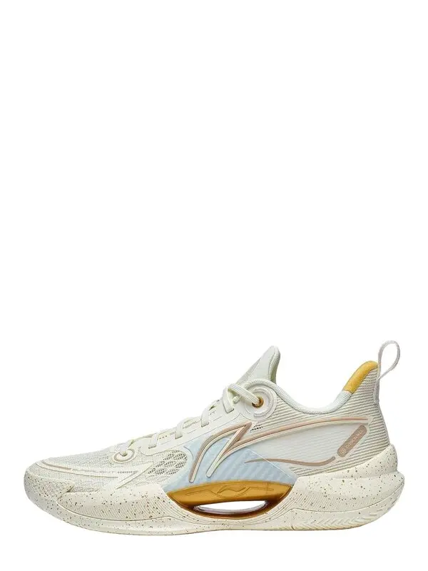 LI-NING Superlight V2 'championship' Athletic Sneakers - Beige/brown/yellow