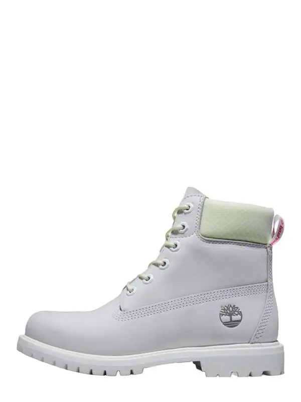 Timberland Premium 6 Inch Waterproof Lace-up Boots - White