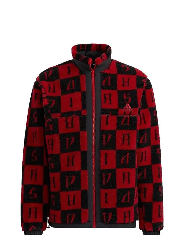 Adidas Fleece Reversible Stand Collar Jacket - Default Color