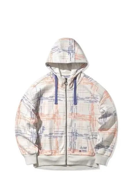 LI-NING Alphabet Printing Frost Jacket 'white - White/blue/orange