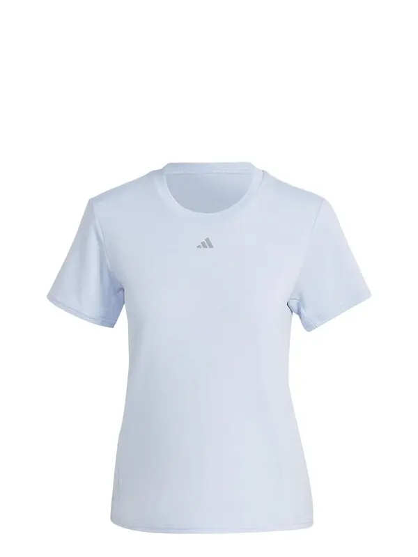 Adidas Logo Hiit Heat.rdy Sweat-conceal T-shirt - Blue