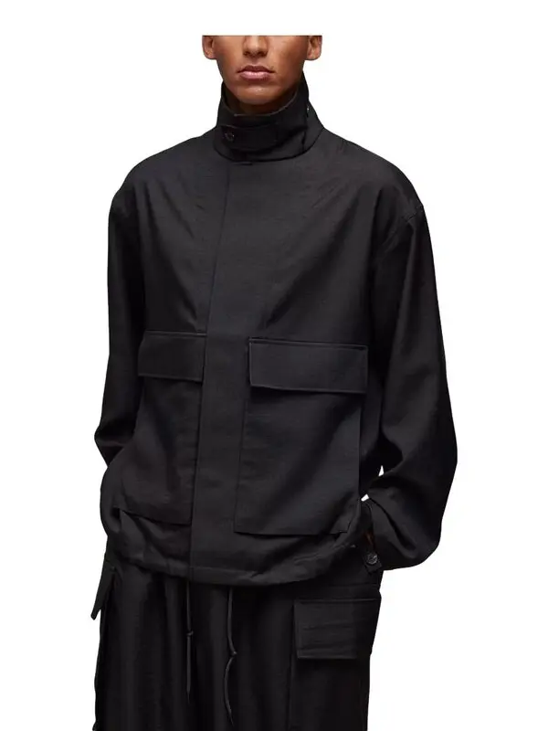 Adidas Y-3 Sport Uniform Patch Coach Jacket - Black