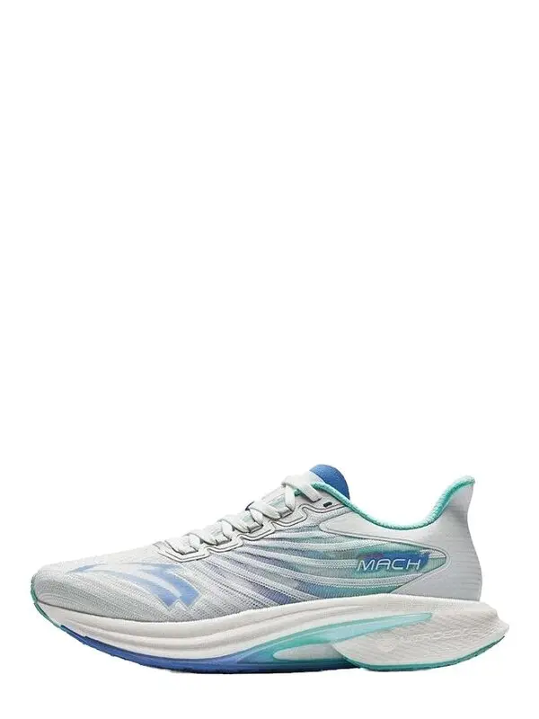 ANTA Mach 4 Athletic Sneakers - White/blue/purple