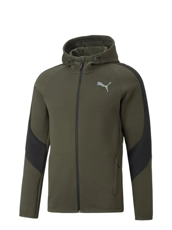 PUMA Evostripe Full Zip Hoodie - Green