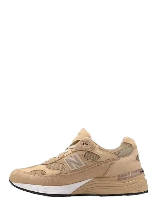 NEW BALANCE 992 Made In Usa Low Top Sneakers - Tan