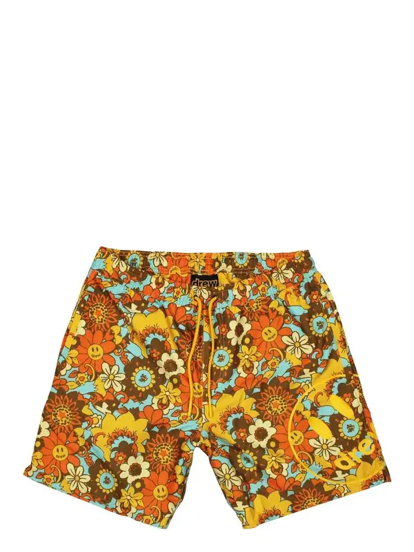 Drew House Mascot Pool Short "vintage Floral - Multi-color