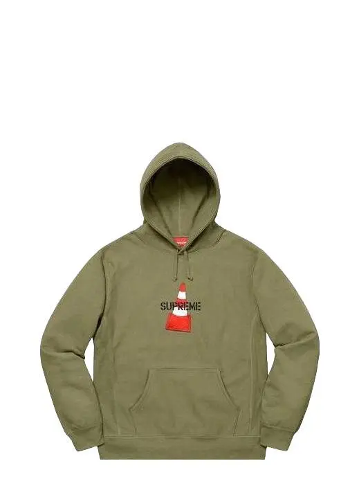 Supreme Cone Hooded Sweatshirt - Green