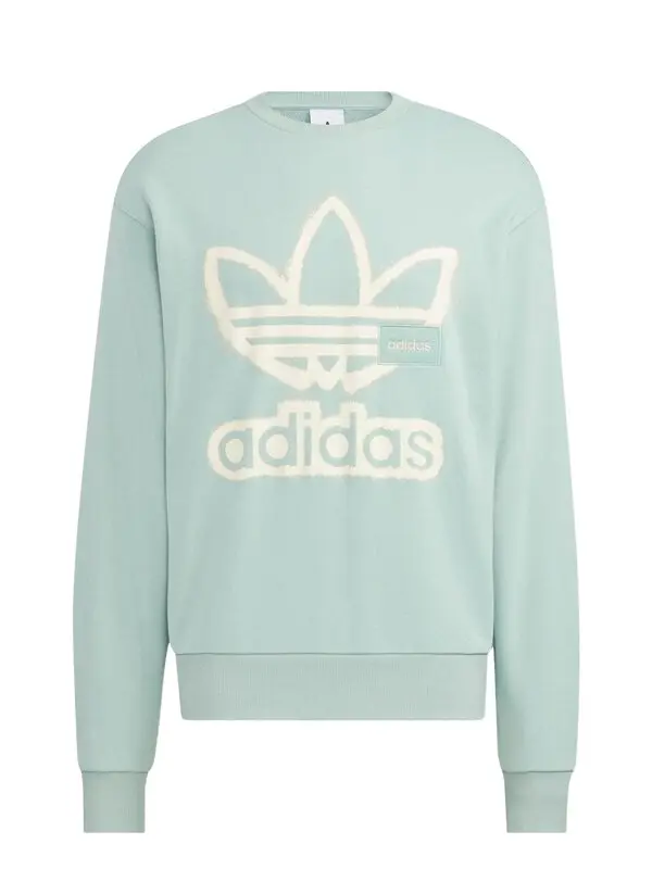 Adidas Crewneck Pullover With Chest Graphic - Default Colorway