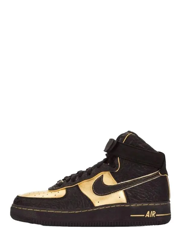 Nike Force 1 Hi Supreme "nitro Microphone Underground - Black