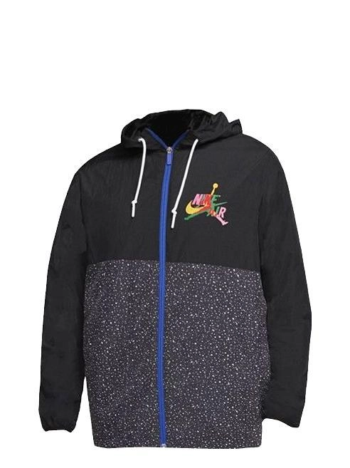 JORDAN Brand Air Casual Windproof Woven Jacket - Grayblack