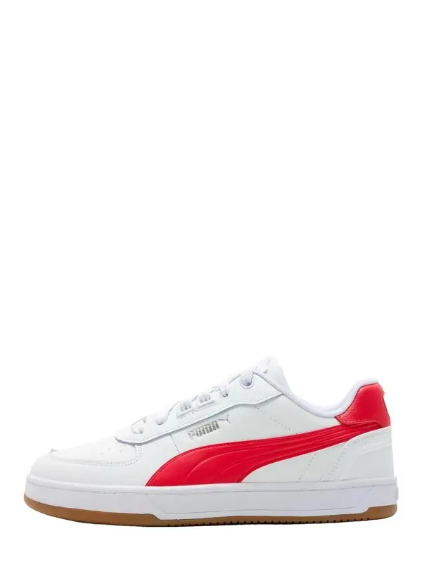 PUMA Caven 20 Lux Sneakers - White/red