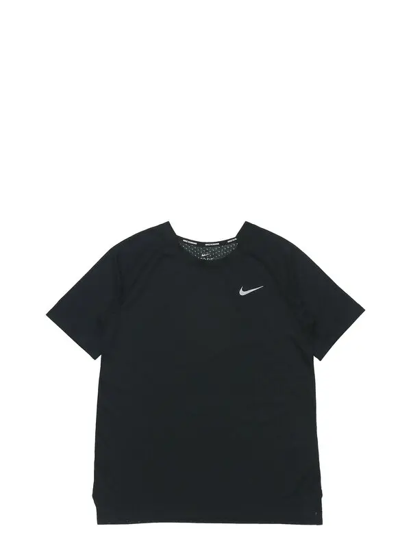 Nike Dri-fit Tailwind Short Sleeve Running - Black
