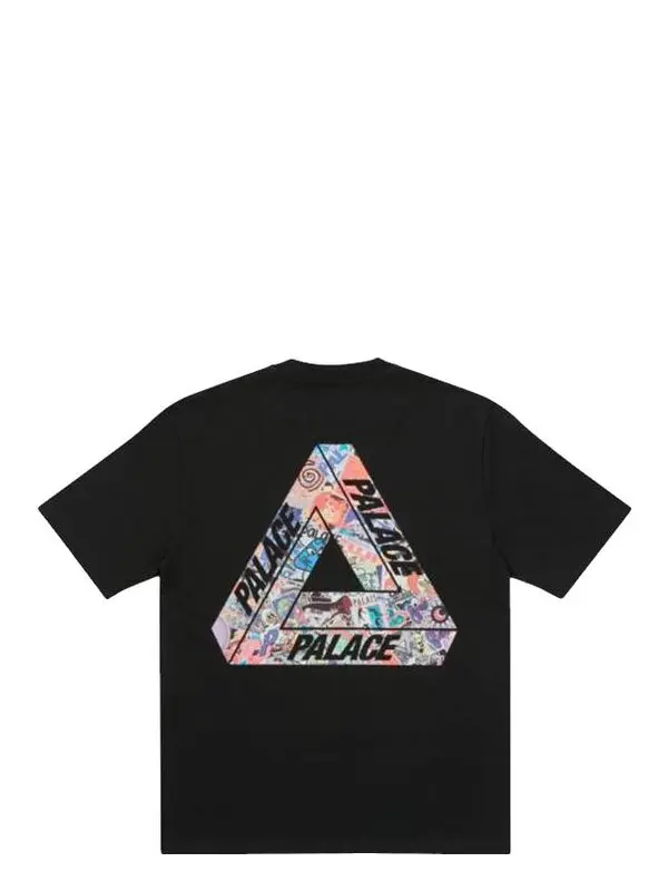 PALACE Tri-sticker Pack Logo T-shirt - Black