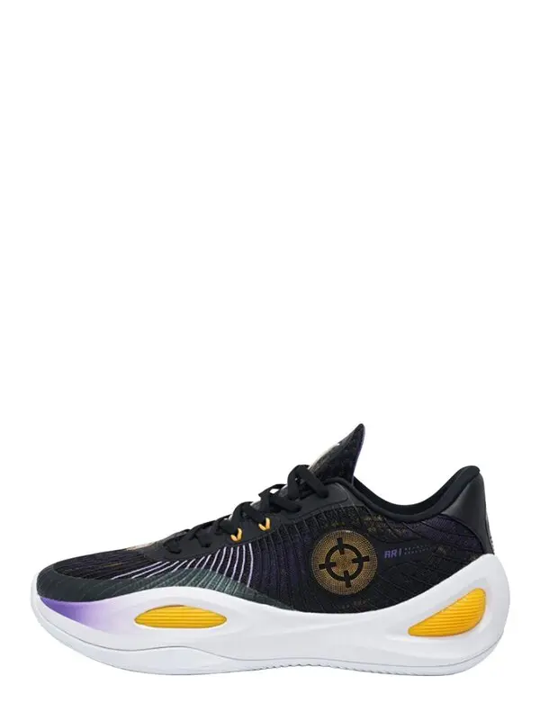 RIGORER Ar1 "showtime" Athletic Sneakers - White/purple/yellow