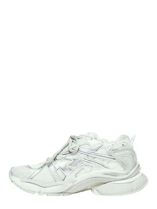 Balenciaga Runner Sneakers - White/grey/silver