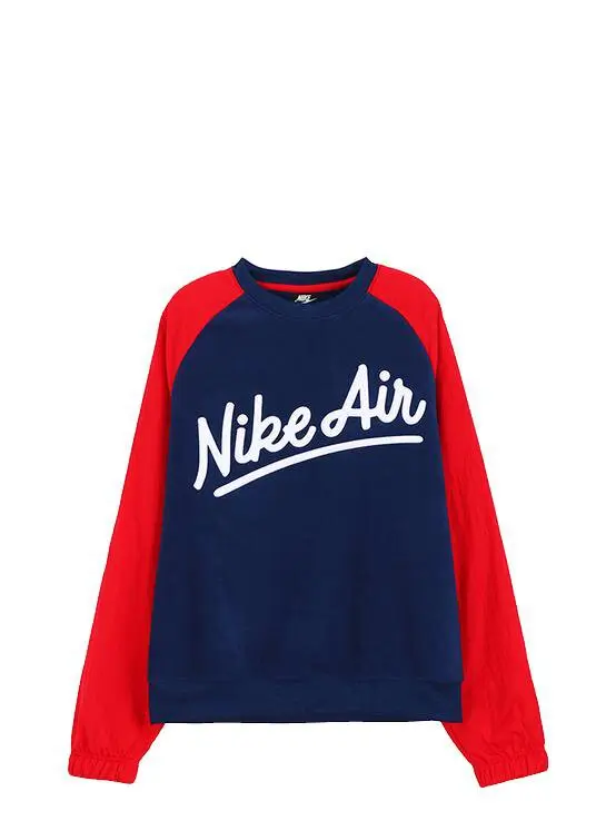 Nike Crewneck Sweatshirt - Red/blue