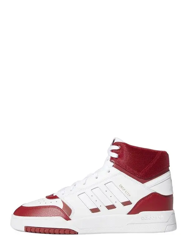 Adidas Originals Drop Step Sneakers - White/red