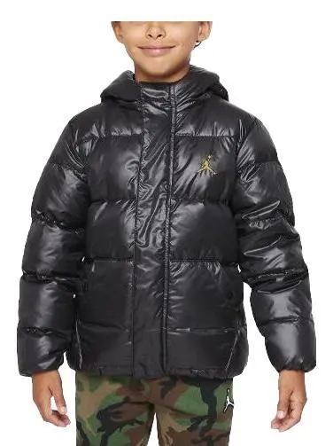 JORDAN Air Windrunner Primaloft Puffer Jacket - Black