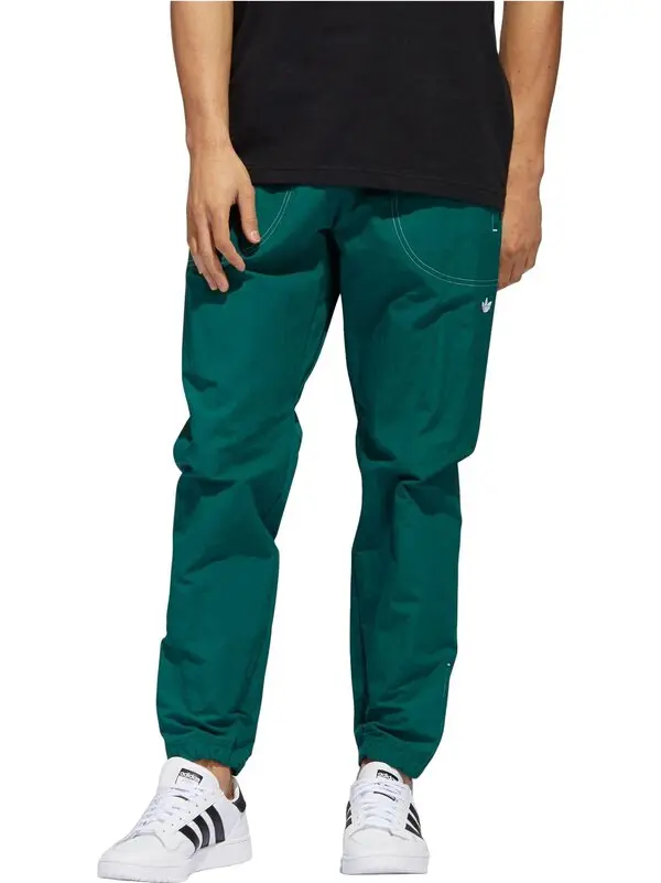 Adidas Summer B-ball Tracksuit Bottoms - Green