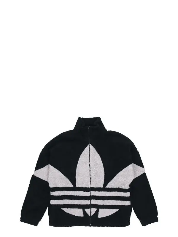 Adidas Originals Contrast Logo Fleece Jacket - Default Color