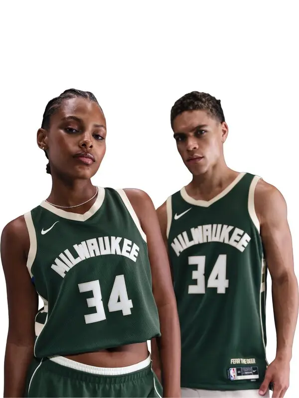 Nike Giannis Antetokounmpo Milwaukee Bucks Swingman Jersey - None