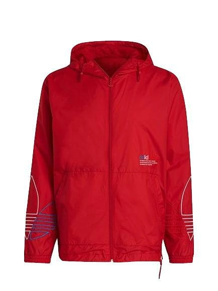 Adidas Originals Retro Sports Hooded Jacket - Light Red