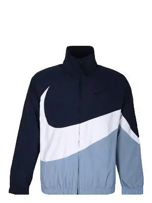 Nike Large Logo Woven Jacket - Blue