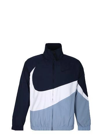 Nike Large Logo Woven Jacket - Blue
