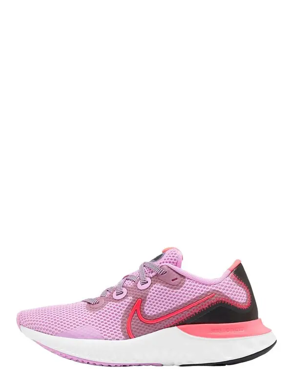 Nike Renew Run Athletic Sneakers - Black/white/purple