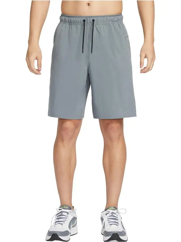 Nike Dri-fit Unlimited Training Shorts - Silver