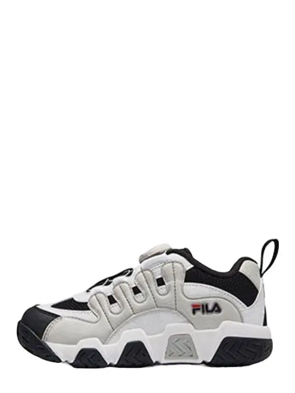 FILA Croissant Chunky Sneakers - Grey/black/white
