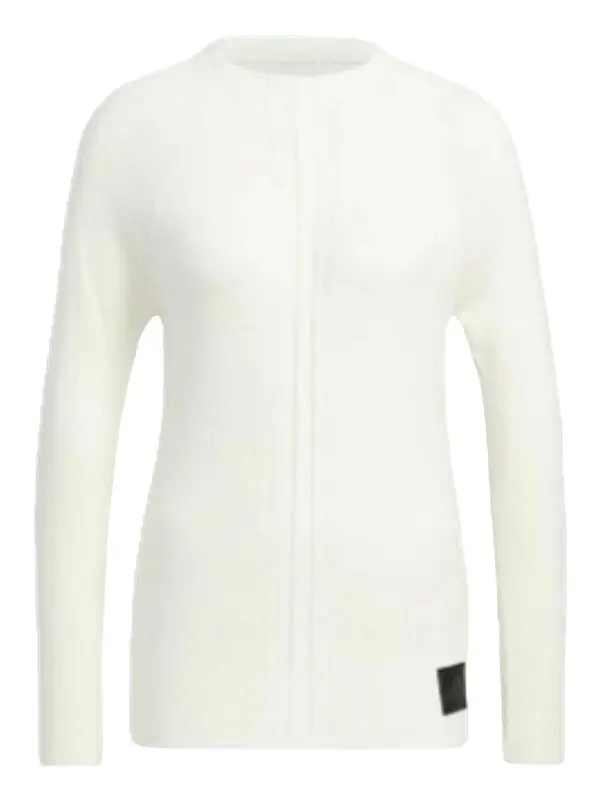 Adidas Statement Blended Cashmere Sweater - White