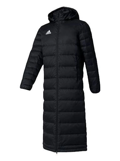 Adidas Padded Down Jacket With Hood - Black