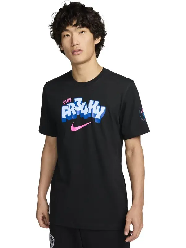 Nike Giannis Basketball T-shirt Asia Sizing - Black