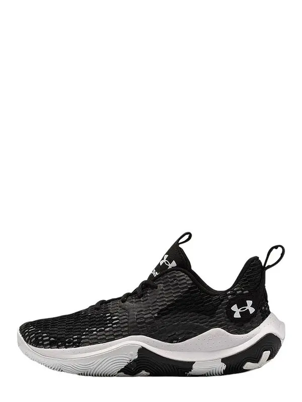 Under Armour Spawn 3 Athletic Sneakers - Black/white