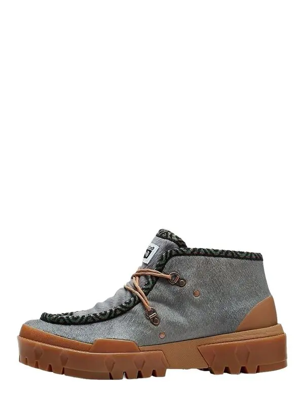 Onitsuka Tiger Hmr Peak Fur Boot - Steeple Grey/chestnut