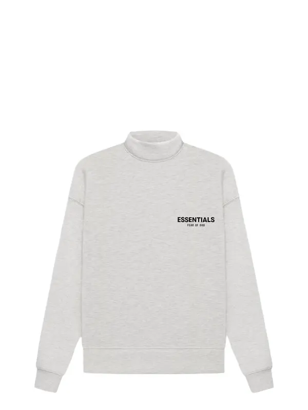 Fear Of God Ss22 Mockneck Sweatshirt - Light Oatmeal