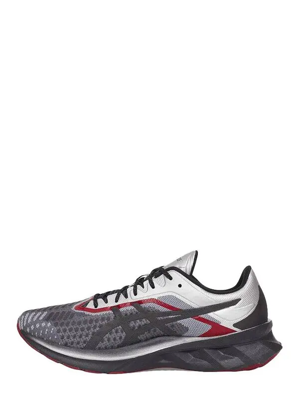 Asics X Slam Jam Novablast "pure Silver" Athletic Sneakers - Black/grey