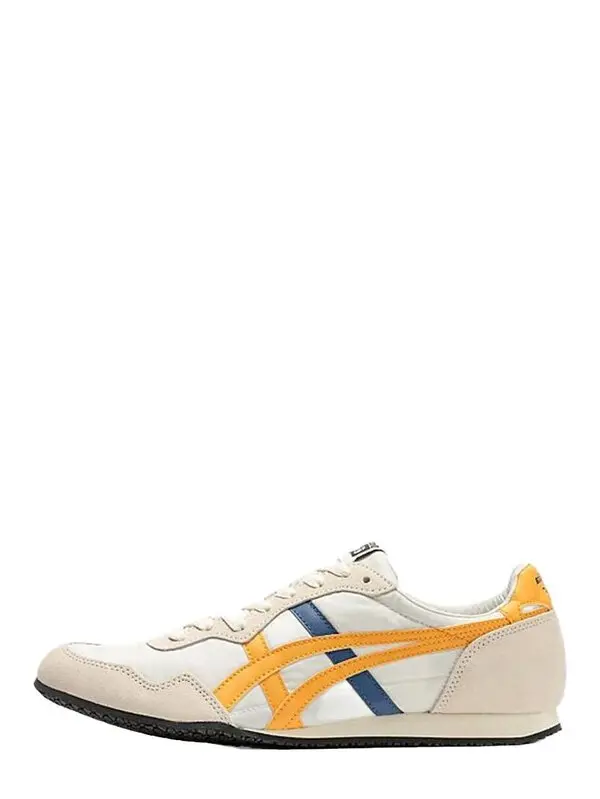 Onitsuka Tiger Serrano "cream Tiger Yellow" Lace Up Sneakers - Cream/tiger Yellow