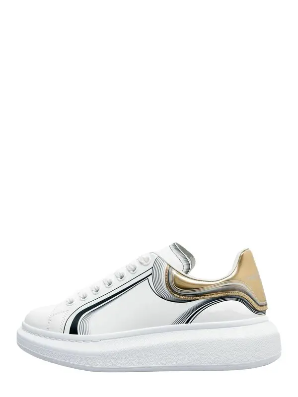 Alexander McQueen Oversized Sneaker - White/vanilla/black
