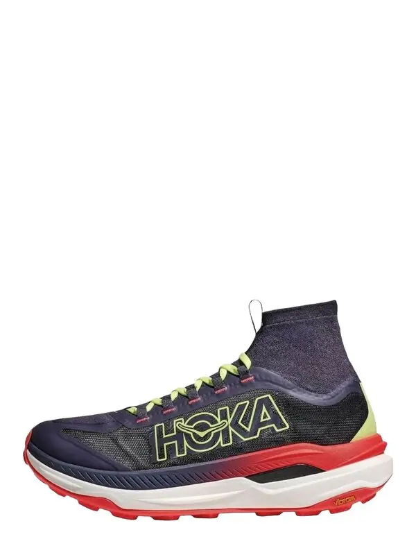 Hoka One One Tecton X 3 Sneakers - Squid Ink/neon Flame