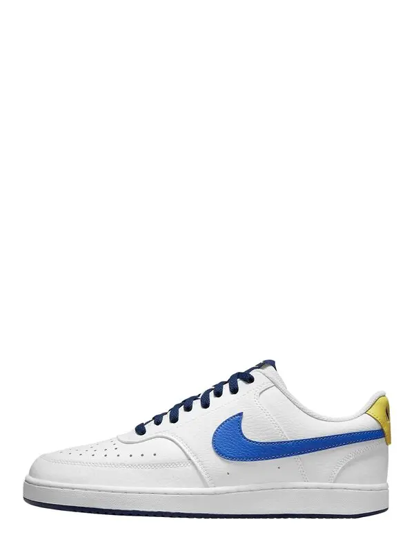 Nike Court Vision Low Sneakers - White/blue/yellow