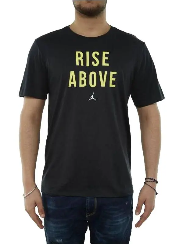 JORDAN Jumpman Rise Above T-shirt - Black